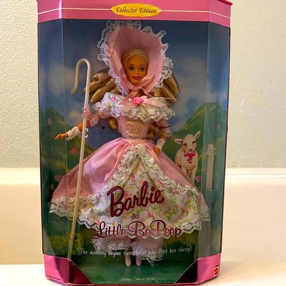 Barbie | Toys | Barbie Little Bo Peep In Pink And White | Poshmark